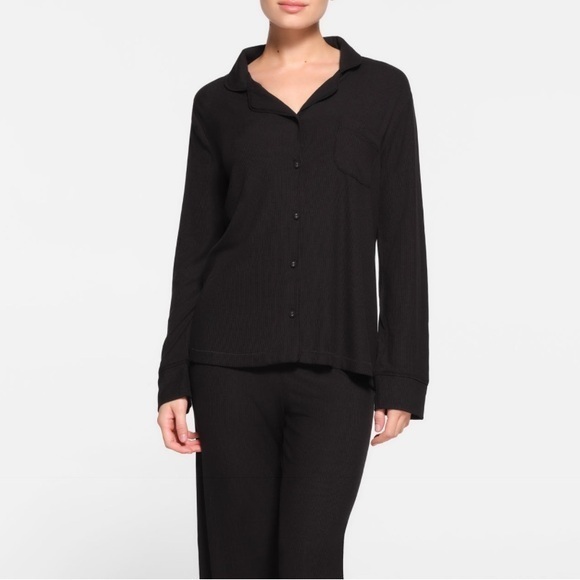 SKIMS | Intimates & Sleepwear | Skims Soft Pajama Pj Lounge Top Ribbed ...
